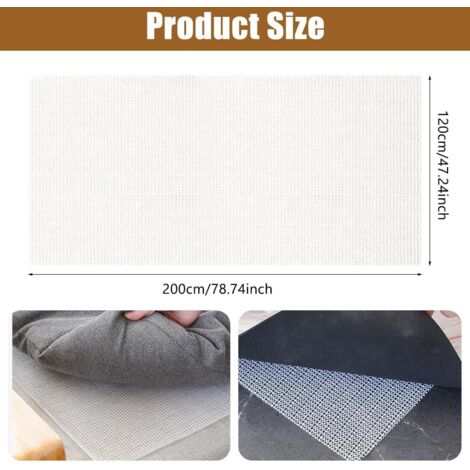Lntyq Stück Anti-Rutsch-Mattenstopper, 120 x 200 cm Anti-Rutsch ...