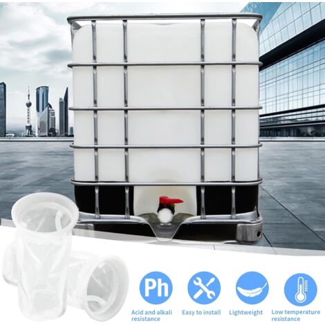 Lntyq 4er-Pack Nylon-IBC-Filter, 105 mm, waschbarer IBC-Filter, Nylon ...