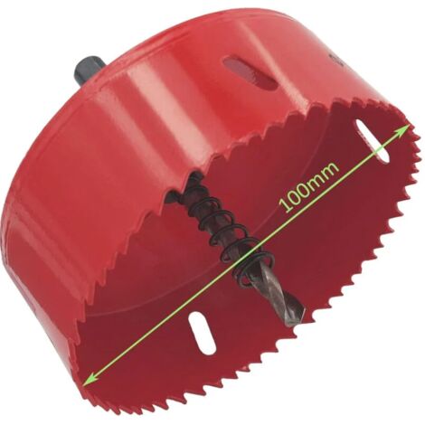Lntyq Scie cloche universelle 100mm, fraise cloche HSS bi-métal ...