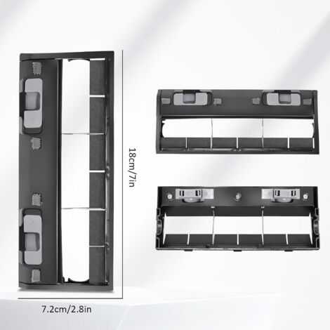 Lntyq Hauptbürstenabdeckung für Ecovacs Deebot OZMO N8,N8 Pro,N8 Plus ...