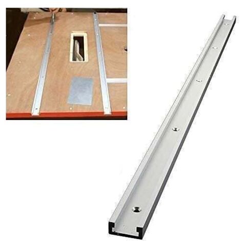 400mm Rails en T pour Rail de Serrage, T-Track Mitre Track Jig, Fente ...