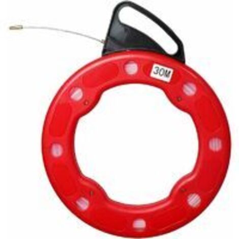 Tire-fil Aiguille d'électricien Tire-fil Fibre de verre Ø 4mm 30M