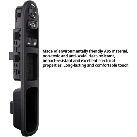 Commutateur de Commande de Lève-Vitre Électrique Côté Passager 6 ...