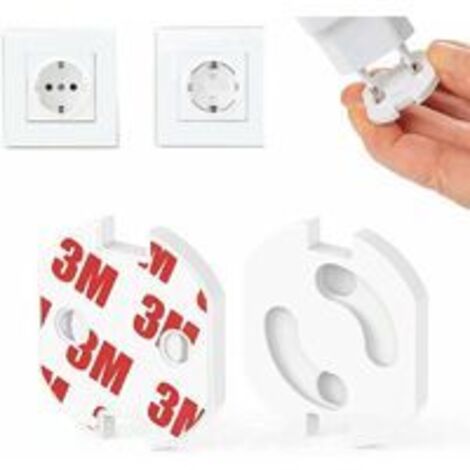 Cache Prise Bébé,10Pcs Cache Prise Bébé Français, Protection Prises ...