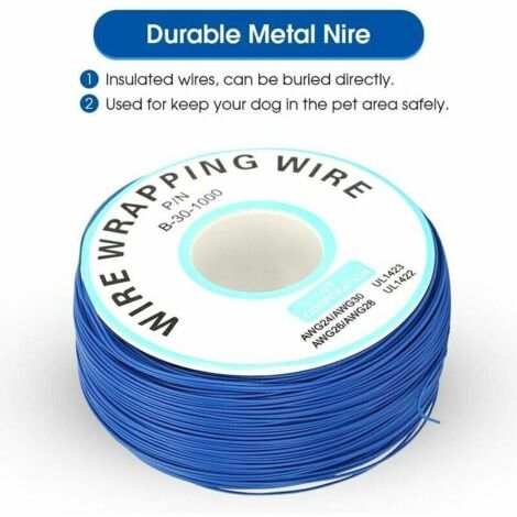 Fil de clôture pour animaux de compagnie 300m/984ft chien clôture ...