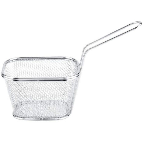 Paniers à frites, 1 mini panier à outils en acier inoxydable avec ...