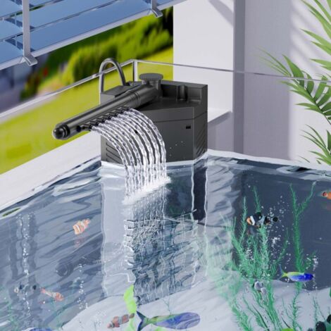 JP-092 Filtre d’angle pour nano aquarium S avec Pompe pour aquarium 250 ...