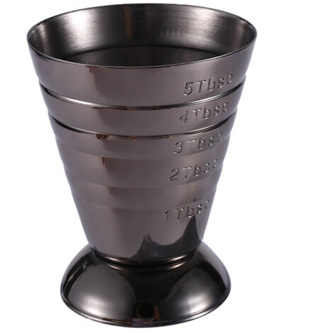 Doseur en acier inoxydable, 75 ml (2,5 oz), 5 cuillères à soupe, doseur ...