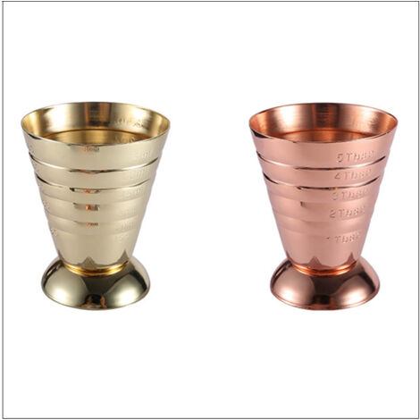 Doseur en acier inoxydable, 75 ml (2,5 oz), 5 cuillères à soupe, doseur ...