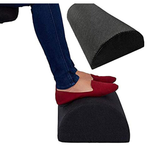 Repose-pieds ergonomique sous bureau, mousse haute densité ...