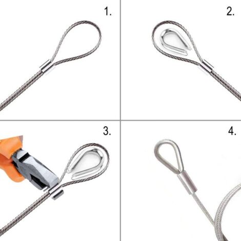 Câble en Acier Inoxydable, Kit de Garde-Corps en Câble Marin 316 ...