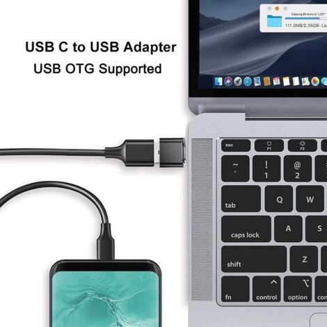 USB-C-auf-USB-Adapter (2er-Pack), USB-Fem-auf-USB-C-Stecker-Adapter ...