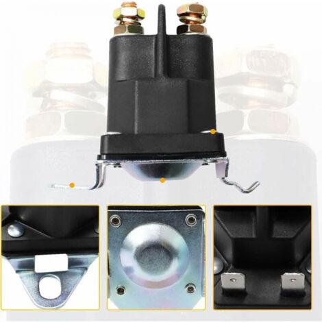 Relé de solenoide de arranque de 12 V para cortacésped Trombetta 862 ...