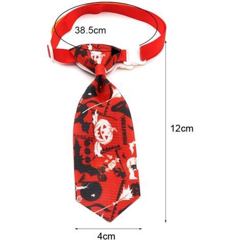 Set de 3 corbatas de Halloween para gato y perro, corbata ajustable ...