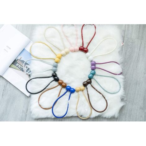 Clip magnético para cordón, estilo clásico europeo, gancho para cortina ...