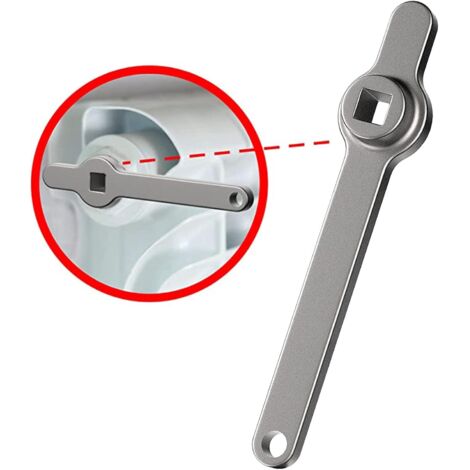 Llave de purga, llave de calefacción, llave cuadrada, manivela de purga ...