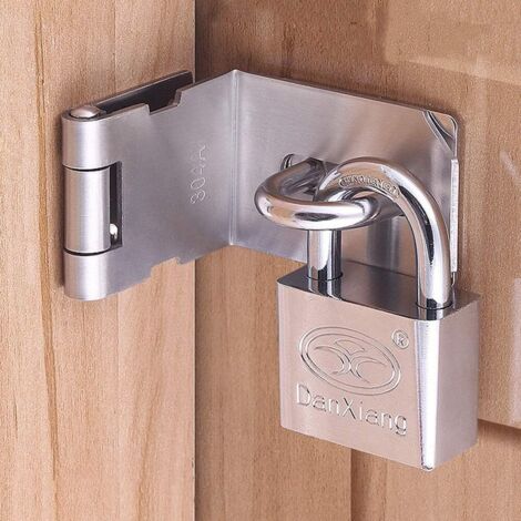 SHINING HOUSE Cierre de puerta en ángulo recto, cierre de puerta de ...