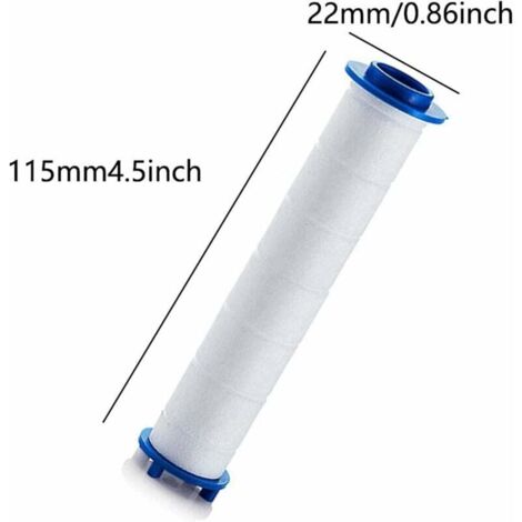 FILTRO Soffione doccia 6 filtri in cotone PP, elemento filtrante in ...