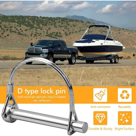 SHINING HOUSE 10 Stück Stiftclip 8 mm, Sicherungsstift ...