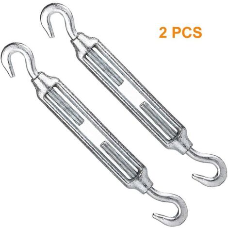 SHINING HOUSE 2er-Set Drahtspanner, Kabelspanner-Schraubhaken ...