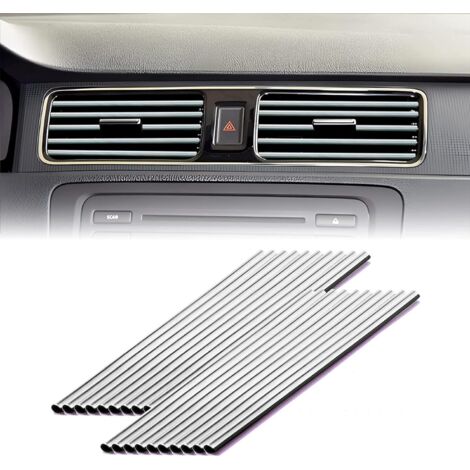 20 pezzi di accessori per interni auto in PVC, prese d'aria dritte per ...