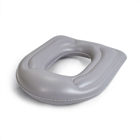 Cojín inflable para asiento de inodoro, con forma de dona, altura ...
