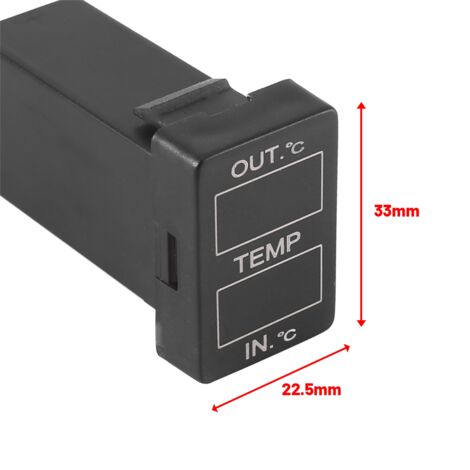 Sensor de temperatura dual para Toyota Camry, Corolla, Yaris, RAV4 (33 ...