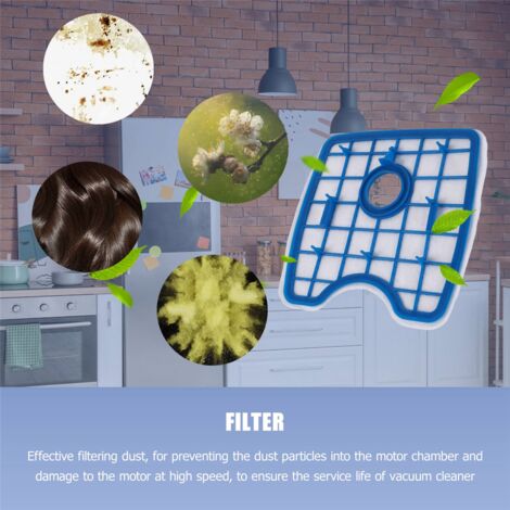 Repuestos de filtros HEPA para aspiradora robot Philips FC8820, FC8810 ...