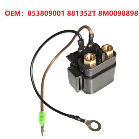 Conjunto de solenoide/relé para motor fueraborda Mercury Mariner