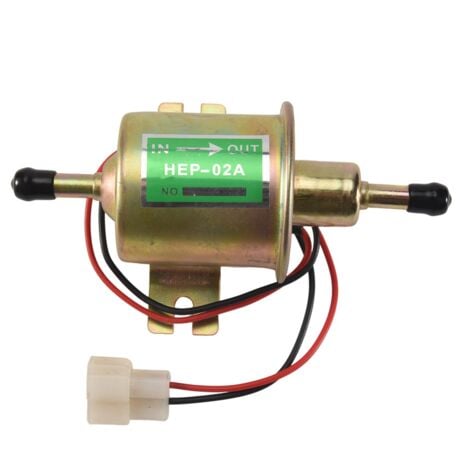 Bomba de combustible universal de 12 V HEP-02A, eléctrica, para gasolina y petróleo crudo a baja ...