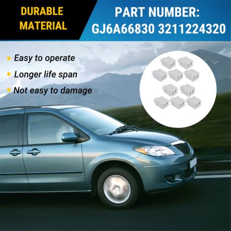 Relé de señal de emergencia para coche GJ6A66830, 10 unidades ...