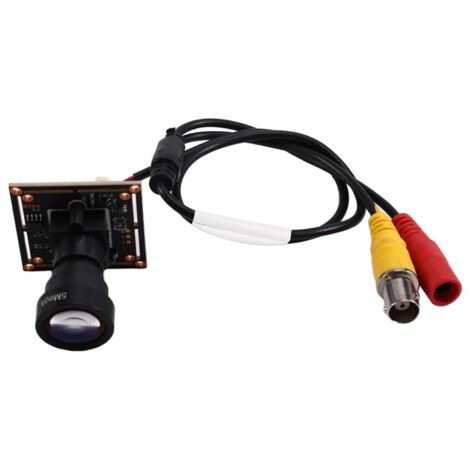 Módulo de cámara CCTV analógica de 5 MP y 1200 TVL con lente de 50 mm, PAL