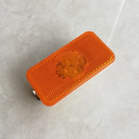 8 Piezas de Luces Laterales Señal Camión LED 24 V para Fm Fl Ámbar ...