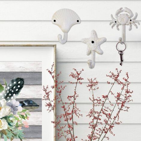 Estrella de Mar Pared Decorativos Hierro Fundido Abrigos Delantales ...