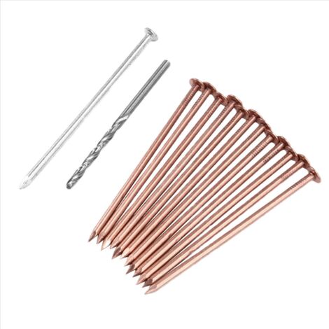 Kit de Clavos Cobre 14 Piezas para Matar Árboles, Puro 3,5 Pulgadas A ...