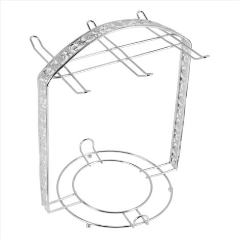 Soporte de Café Plateada el Estante para Platos Puede Colgar la Mayoría ...