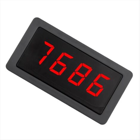 Tacómetro Digital LED de 9999 RPM, Medidor Velocidad Calibre 8-24 V CC ...