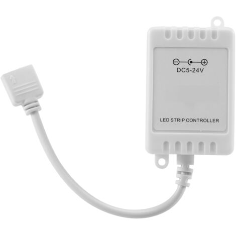 Controlador LED inteligente Tuya Zigbee RGB para tiras de luz de 5V-24V ...