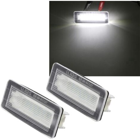 2 luces LED para matrícula de coche para Mercedes-Benz Smart Fortwo ...