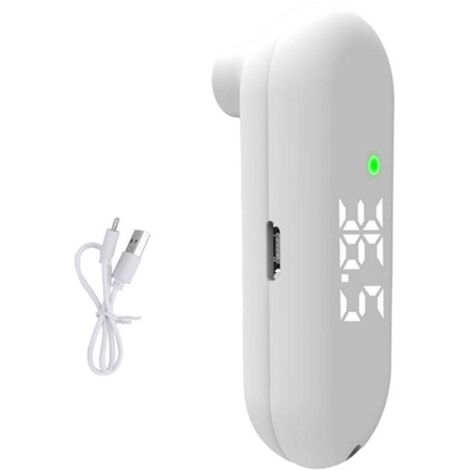 Termómetro frontal mini USB, monitor digital para bebés, temperatura ...