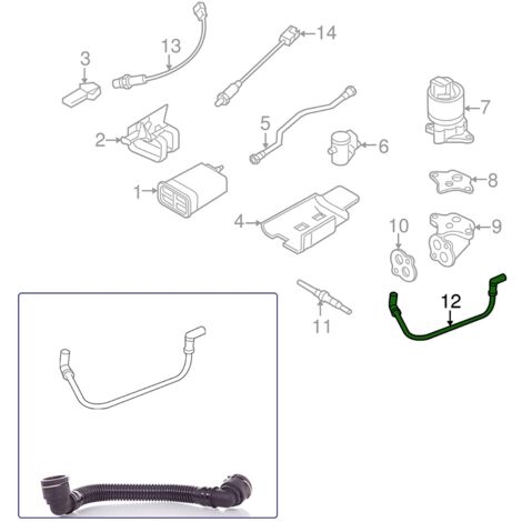 Tubo de ventilación del cárter 55569027 55569028 para Chevrolet Cruze 1 ...