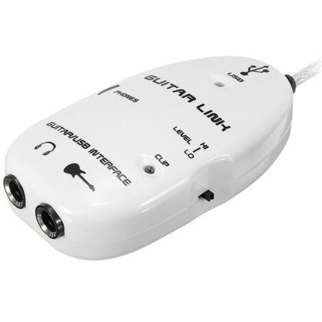 Adaptador de cable de guitarra USB a jack de 6,3 mm para grabación y ...