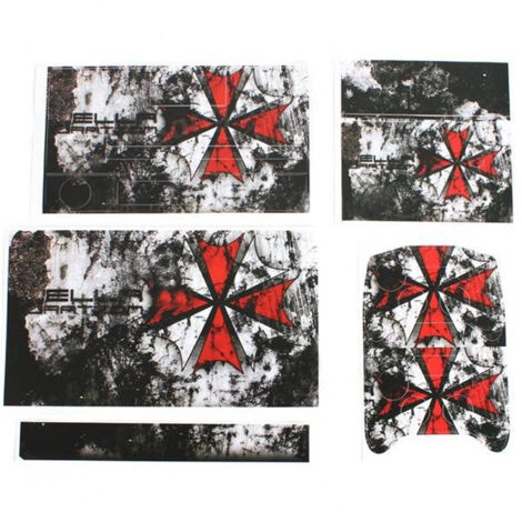 Adhesivo protector rojo de Resident Evil para mando de Xbox One