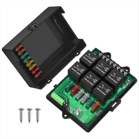 Nueva caja de relés para coche RB-R6F6-3 con zócalo modificado, caja de ...