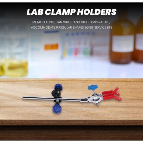 Pinza de laboratorio de 3 puntas con ajuste de dedos y extensión ...