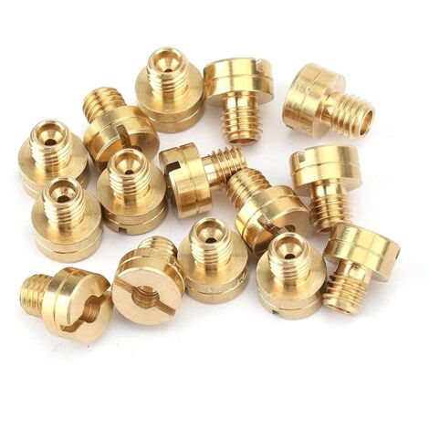 15 chiclés principales para carburador Mikuni N100/604 de 26 mm y 28 mm (VM22, VM24, VM26, VM30, 88-