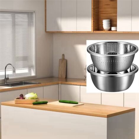Colador microporoso, con capacidad para lavar verduras, frutas y arroz ...