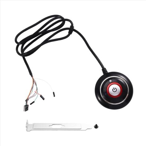 Botón de encendido/apagado para ordenador de sobremesa con dos puertos ...