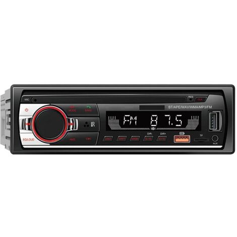 Reproductor de coche modelo 520 con radio USB, Bluetooth, manos libres ...