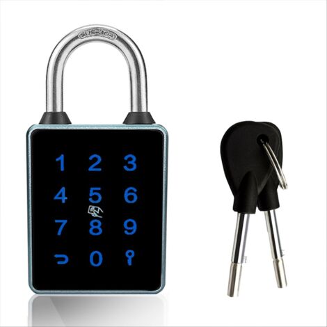 Candado electrónico TTLock con contraseña, Bluetooth, pantalla táctil ...
